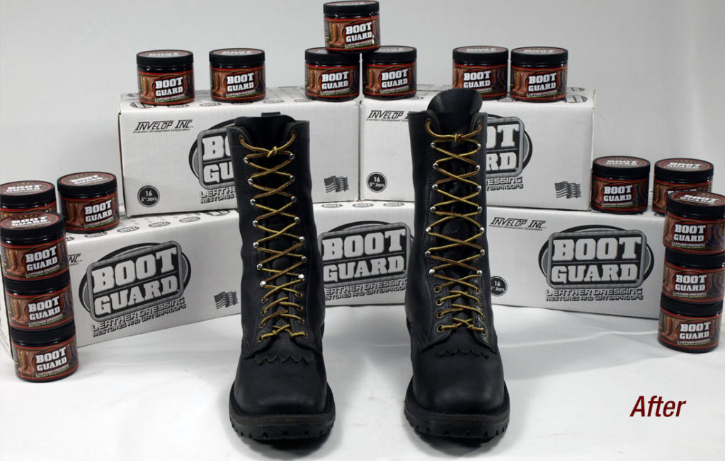 Boot Guard® Leather Dressing - Boot Guard Before and After Photos
