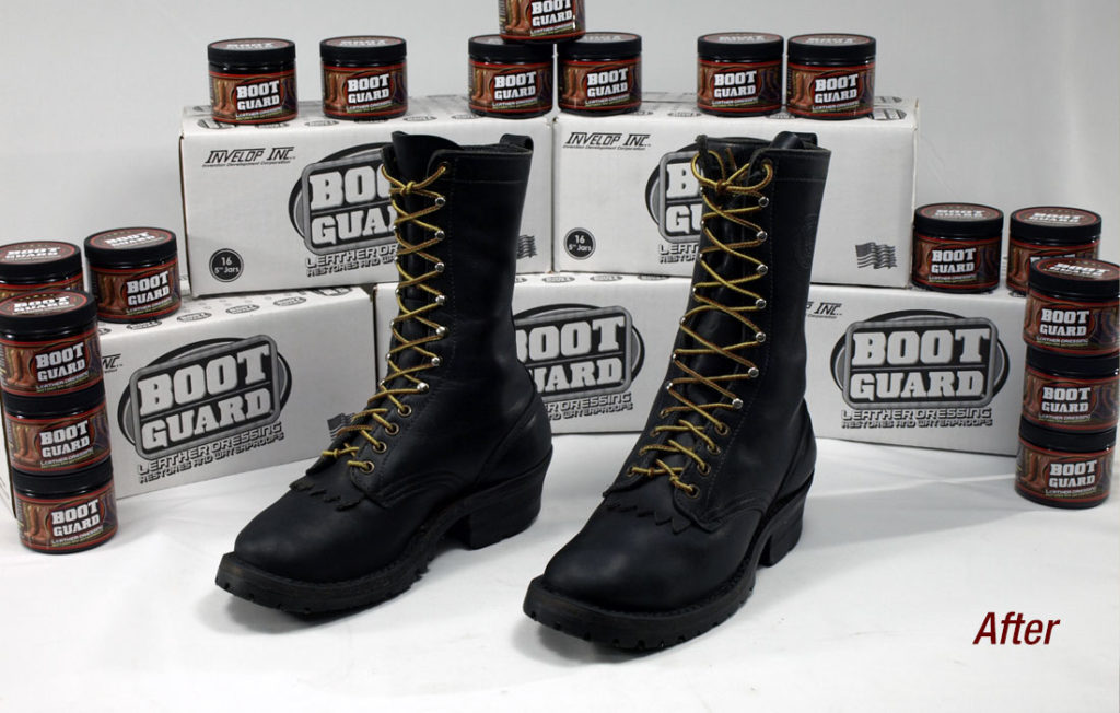 Boot Guard® Leather Dressing - Boot Guard Before and After Photos