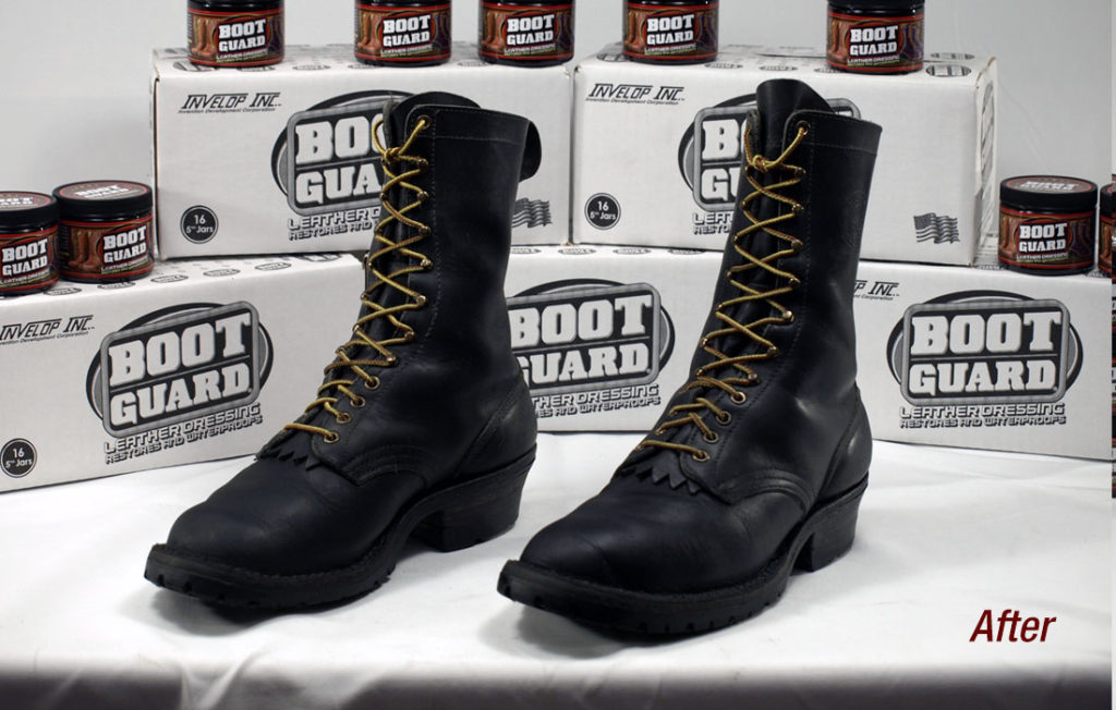 Boot Guard® Leather Dressing - Boot Guard Before and After Photos