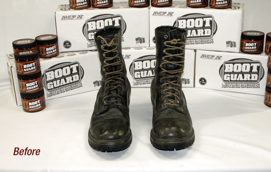 Boot Guard® Leather Dressing - Boot Guard Before and After Photos