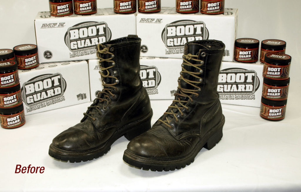 Boot Guard® Leather Dressing - Boot Guard Before and After Photos