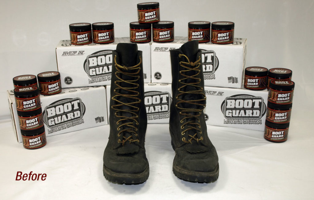 Boot Guard® Leather Dressing - Boot Guard Before and After Photos
